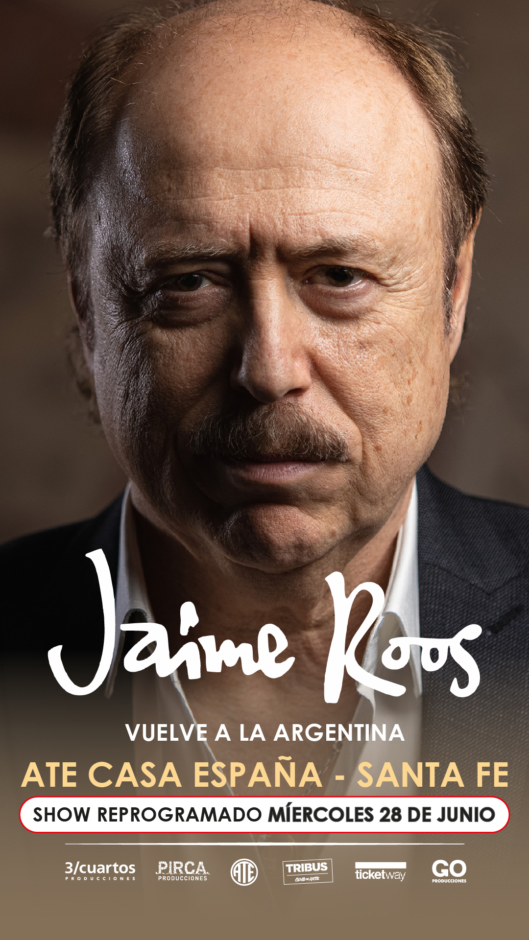 Jaime Roos, show reprogramado – El Diario Paraná