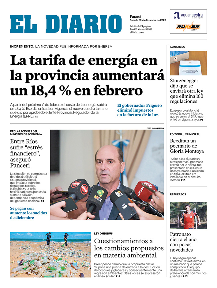 El Diario 30/12/2023 – El Diario Paraná